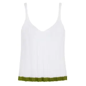 CARA & THE SKY Jodie Ribbed Knitted Cami Vest