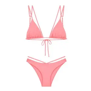 ALTRA VOLTA String Triangle Turquoise Bikini Coral