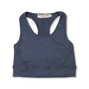 BRADFORD ROW Gia Racer Crop Heather - Blue