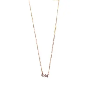 ISAIAH 54:17 The Four Four Four Diamond Mini - Gold