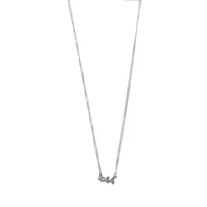ISAIAH 54:17 The Four Four Four Diamond Mini - Silver