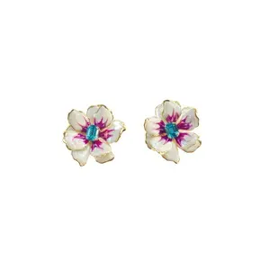 The Pink Reef Pearl Earrings