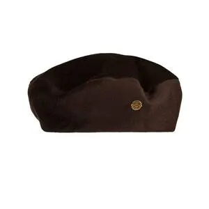 SIBI HATS Chantel Cashmere Beret Hat - Brown
