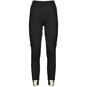 ANTONINIAS Sistine Elegant Pants With Golden Ring Details