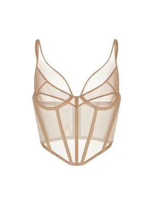 ZHILYOVA Neutrals Asteria Corset - Beige