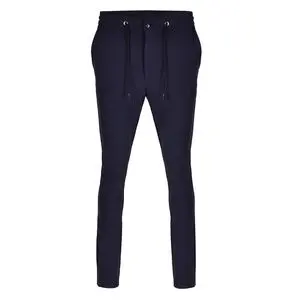 DAVID WEJ Ashford Plain Drawstring Trouser – Navy