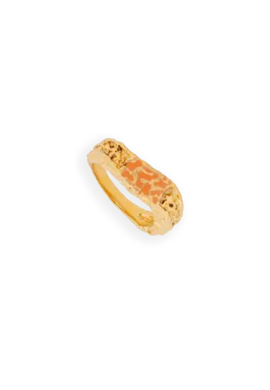 LAVANI JEWELS Geyser Ring - Orange