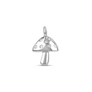 SHYMI Mushroom Charm - Silver