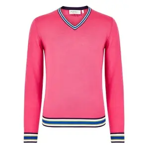 MG RIVERS Extrafine Merino The V Fuchsia - Pink