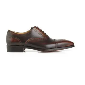 MARIANO SHOES Montemor Oxford Dark Cognac - Brown