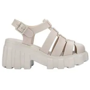 Melissa Neutrals Megan Fisherman Style Platform - Beige