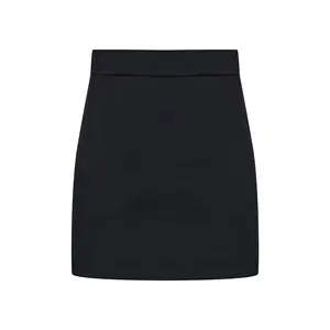 MAVLO Mini Satin Skirt - Black