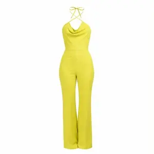 THE ETHOS STUDIO Emilia Jumpsuit - Sulphur Spring Yellow