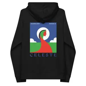 ANCHOR & CREW Three Celeste Editions Organic Cotton Hoodie - Black