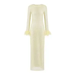 OW Alva Maxi Dress - Yellow