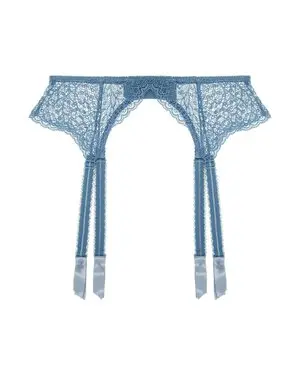 JOURNELLE Allegra Suspender Belt Parisian - Blue