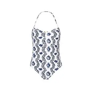 AGUACLARA Dynastie Strapless One Piece - Blue
