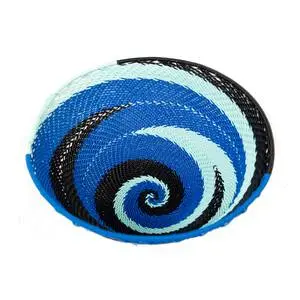 Botanical Boys Zulu Telephone Wire Bowl Tr One Nine - Blue