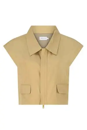 DREF Neutrals Unco Vest Ecru - Beige