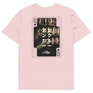 ANCHOR & CREW Cotton One Japan Gurafiku Organic Cotton T-shirt - Pink