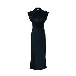 VESTIAIRE D'UN OISEAU LIBRE Bias-cut Corset Dress