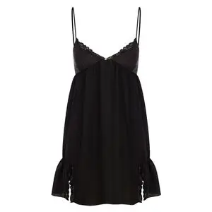 HOUSE OF SILK Audrey Babydoll - Black