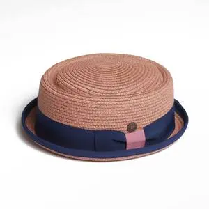 DASMARCA HATS Dasmarca Rico Paper Porkpie Hat - Pink