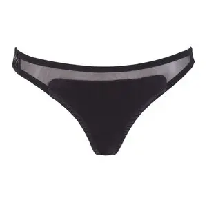 EMMA HARRIS Theodora Midnight Thong - Black