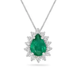 Artisan Emerald Cut Necklaces For Women