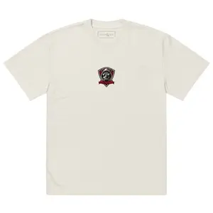 ANCHOR & CREW El Clasico Football Cotton Oversized T-shirt - White