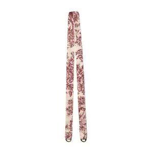 GREYMINT White / Red Cote D'azur Phone Strap In Bordeaux - White/red