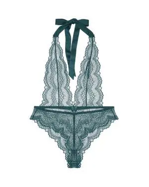 JOURNELLE Natalia Bodysuit Emerald - Green