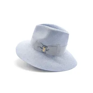 DORIA 1905 Japanese Paper Wide Brim Drop Hat - Blue
