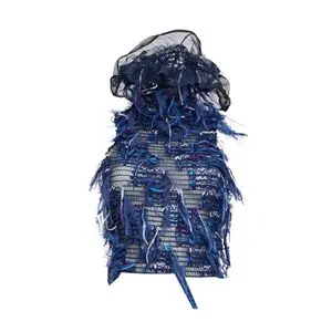 SARAH REGENSBURGER Goddess Summer Top Denim - Blue