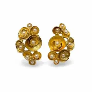 LA PLUIE JEWELLERY Maia Earrings - Gold