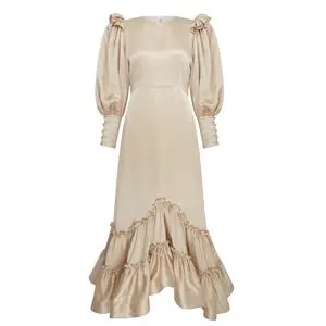 LISA THE LABEL Angel Cloud Dress - Gold