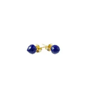MOUNIR LONDON Lapiz Stud Earrings - Blue