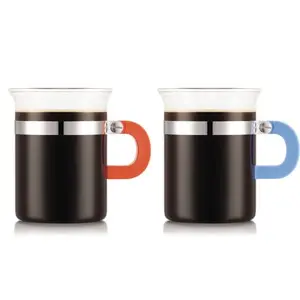 BODUM Chambord Moma Two Pcs Tea Glass - Brown