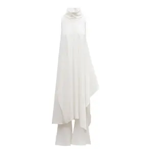 JULIA ALLERT Two-piece Set Knit Dress And Pants - White