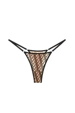 GOD SAVE QUEENS Neutrals Alizee Thong Nude - Brown