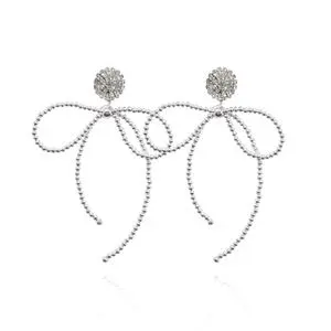 SAULE LABEL Lucia Earrings In Starless - Silver