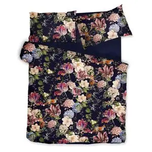 DECOFLUX HOME Bedding Set Magic Garden Dark - Blue