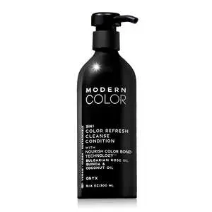 MODERN COLOR 3-in-1 Hair Color Refresh + Cleanse + Condition Onyx - Black