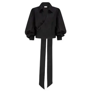 DREF Cosmo Wrap Top