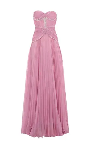 TUBA ERGIN Candice Maxi Dress - Pink
