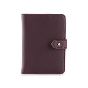PACK'N TRAVEL Passport Holder Deep Plum