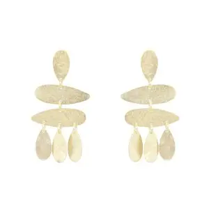 MARCIA MORAN Amara Chandelier Earrings - Gold