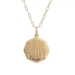 HYE JANE JEWELRY Bonne Chance Necklace - Gold