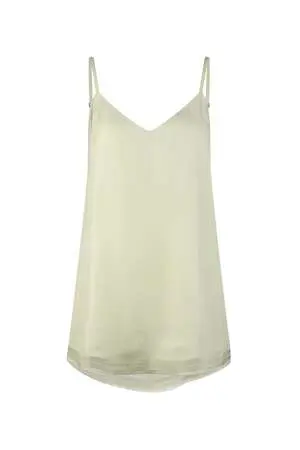 DREF Maldives Pure Silk Cami Avocado
