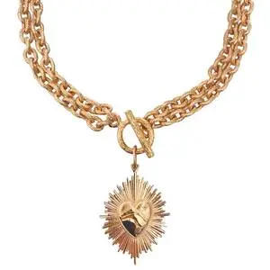 IN CAUDA VENENUM Apheia Necklace - Gold